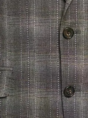 Etro Glen Plaid Single-breasted Blazer