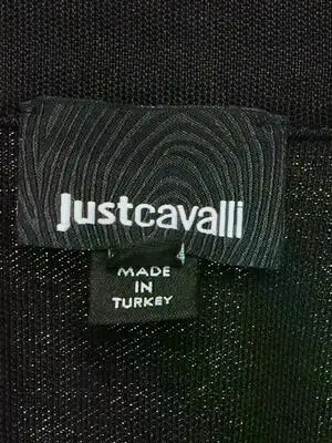 Just Cavalli Tiger-patch Zip-up Sweatshirt