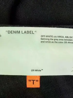 Off-White Logo Detail Pocket Jeans