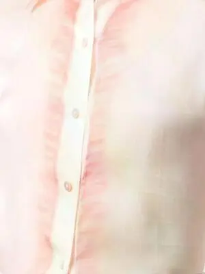 Alberta Ferretti Silk Gradient Shirt