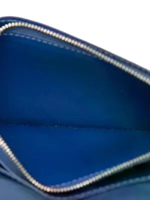 LOUIS VUITTON 2020 Monogram Taigarama Brazza Bifold Wallet Long Wallets - Blue