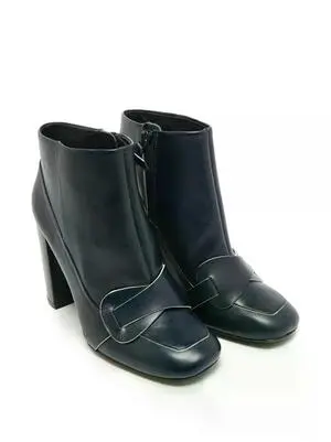 Tory Burch Bond Leather Ankle Boots
