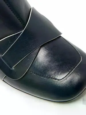 Tory Burch Bond Leather Ankle Boots
