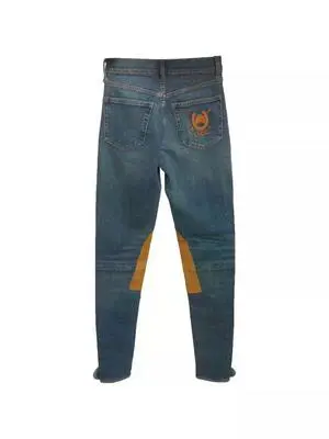Polo Ralph Lauren Suede Patch Jeans - Blue