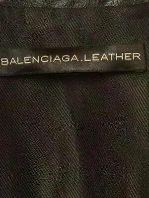 Balenciaga Quilted Lamb Leather Biker Jacket
