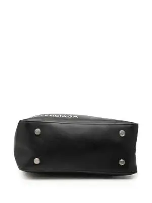 Balenciaga Leather Triangle Duffle Bag Satchel