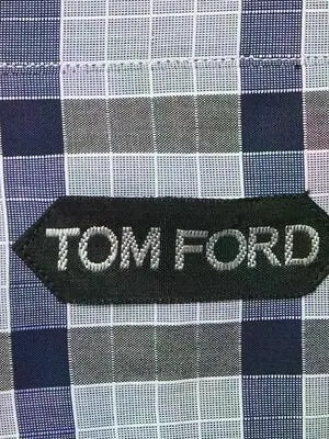 TOM FORD Plaid Buttoned Shirt