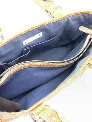 Celine 20th Century Canvas Boogie Bag Handbag - Neutrals