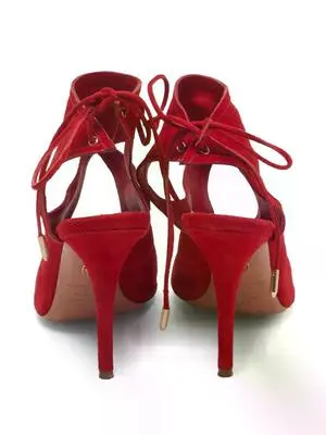 AQUAZZURA Sexy Thing Heeled Sandals - Red