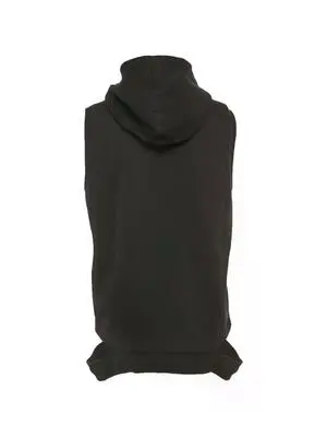 Givenchy Sleeveless Hoodie With Cut-out Detail