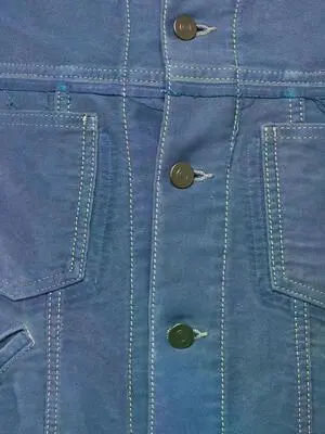 MAISON MARGIELA Raw-edge Buttoned Jacket