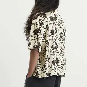 MKI MIYUKI ZOKU Floral Linen Vacation Shirt