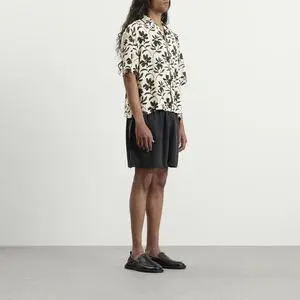 MKI MIYUKI ZOKU Floral Linen Vacation Shirt