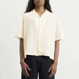 MKI MIYUKI ZOKU Loose Weave Check Vacation Shirt