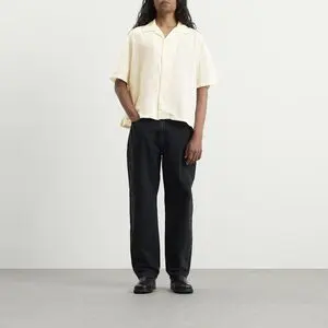 MKI MIYUKI ZOKU Loose Weave Check Vacation Shirt