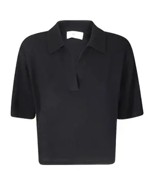 LISA YANG Short-sleeved Knitted T-shirt