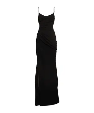 MUGLER Slit Detail Dress