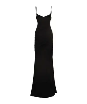MUGLER Slit Detail Dress