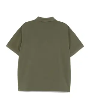 StÜssy Logo Embroidered Polo Shirt