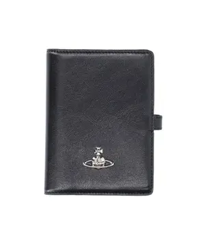 VIVIENNE WESTWOOD Fold-over Wallet - Black