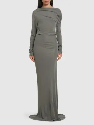 AYA MUSE Knitted Long Dress