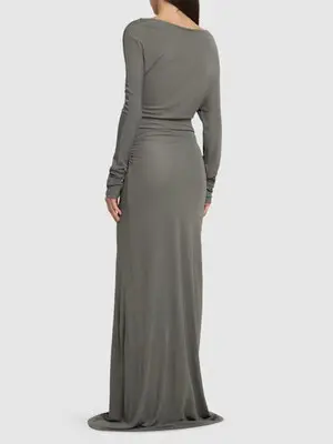 AYA MUSE Knitted Long Dress