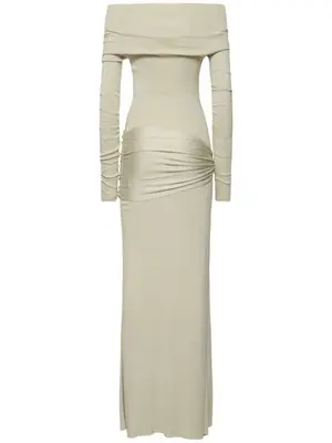 AYA MUSE Long-sleeved Knitted Dress