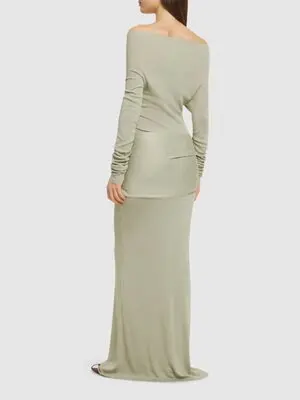 AYA MUSE Long-sleeved Knitted Dress