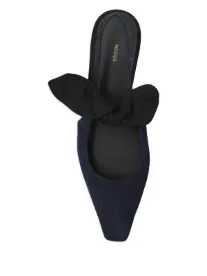 NEOUS Uba Bow-detail Flat Shoes