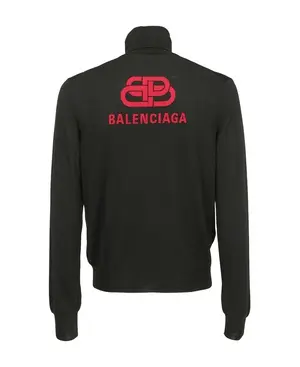 Balenciaga Logo Knitted Pullover