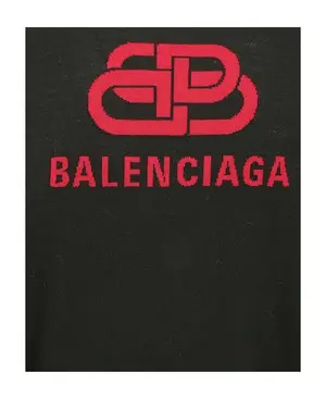 Balenciaga Logo Knitted Pullover