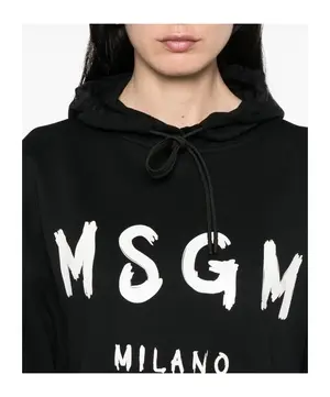 MSGM Logo-print Hoodie
