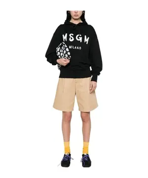 MSGM Logo-print Hoodie