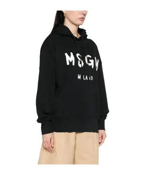 MSGM Logo-print Hoodie