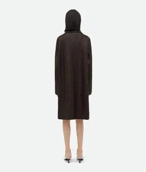 Bottega Veneta Intrecciato Leather Coat