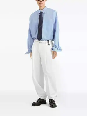 Dolce & Gabbana Cotton Gabardine Trousers