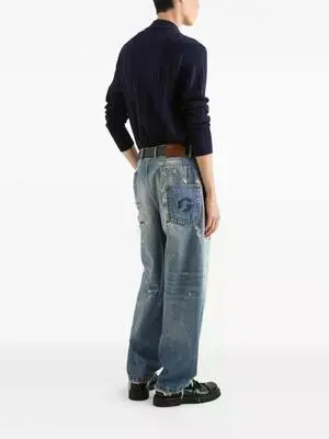 Dolce & Gabbana Multi-coloured Denim Trousers