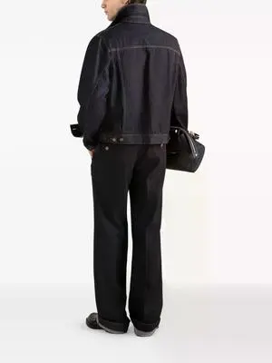 Dolce & Gabbana Denim Joggers With Patch