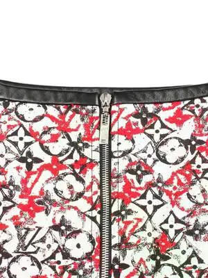 LOUIS VUITTON Monogram Mini Skirt