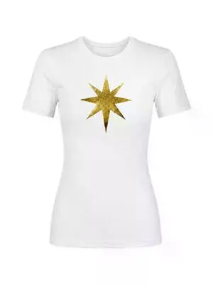 MADISON MAISON X On/off Eye Of Horus Star-print T-shirt - White