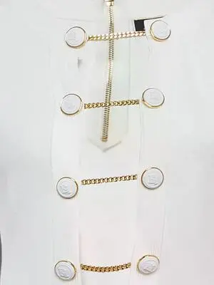 Elisabetta Franchi Ribbed Bodysuit