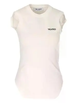 Attico Embroidered Logo T-shirt