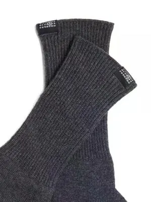 MAISON MARGIELA Ribbed Wool Gloves