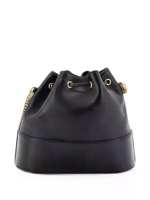 Valentino Garavani Vlogo Leather Bucket Bag