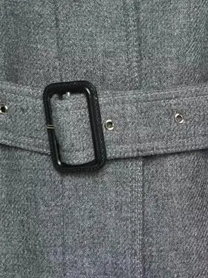Burberry Long-sleeve Belted Coat