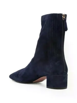 AQUAZZURA Saint Honoré Suede Ankle Boots