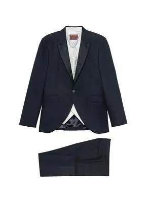 CARLO PIGNATELLI Peaked-lapel Suit - Blue