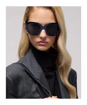 Gucci Geometric-frame Sunglasses