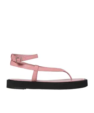 By Far Cece Thong Sandals - Black