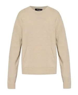 Dsquared2 Long Sleeve Sweater With Pocket Detail